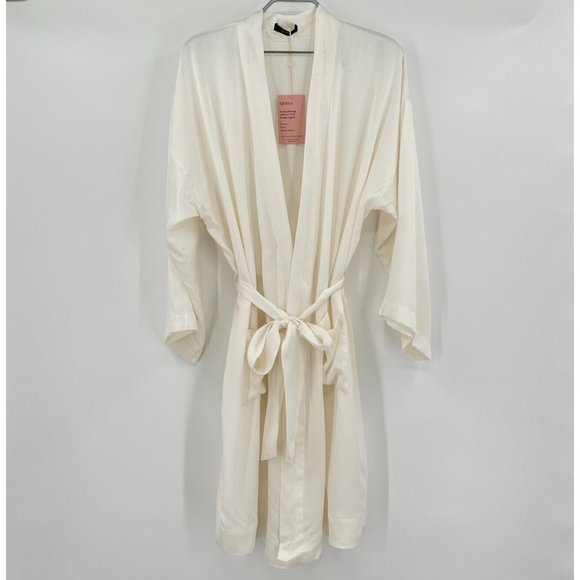 Quince | Intimates & Sleepwear | Quince Womens Ivory Washable Silk Bath ...
